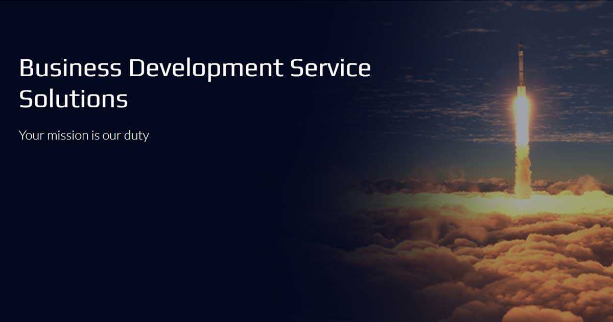 Services Page - Cosmonauts - BD Service Solutions